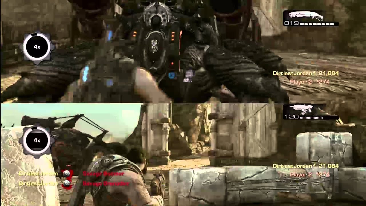 How to rank up fast Gears of war 3 - YouTube