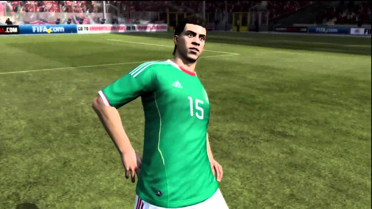 Fifa 12 Mexico & USA Player Faces - YouTube