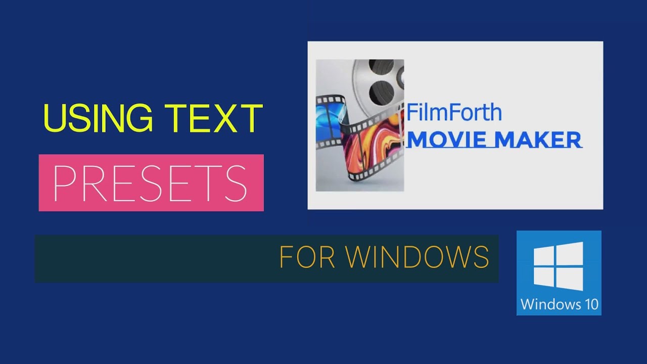 FilmForth MovieMaker the Best Editor for Windows 10 - YouTube