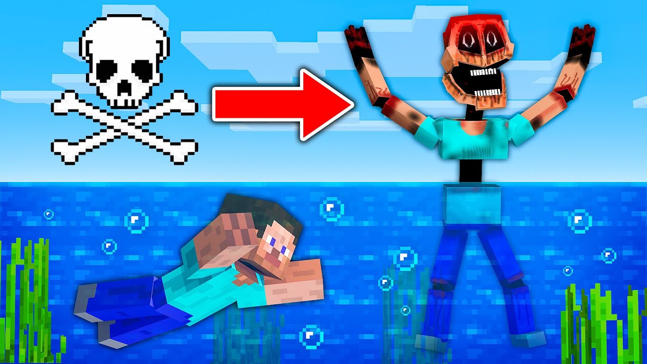 Bullying The Drowning Mimicer in Minecraft - YouTube