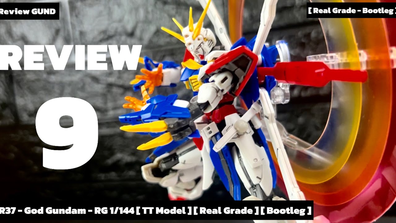 R37 - GOD Gundam | RG 1/144 | Real Grade | Bootleg - TT Model | Review ...