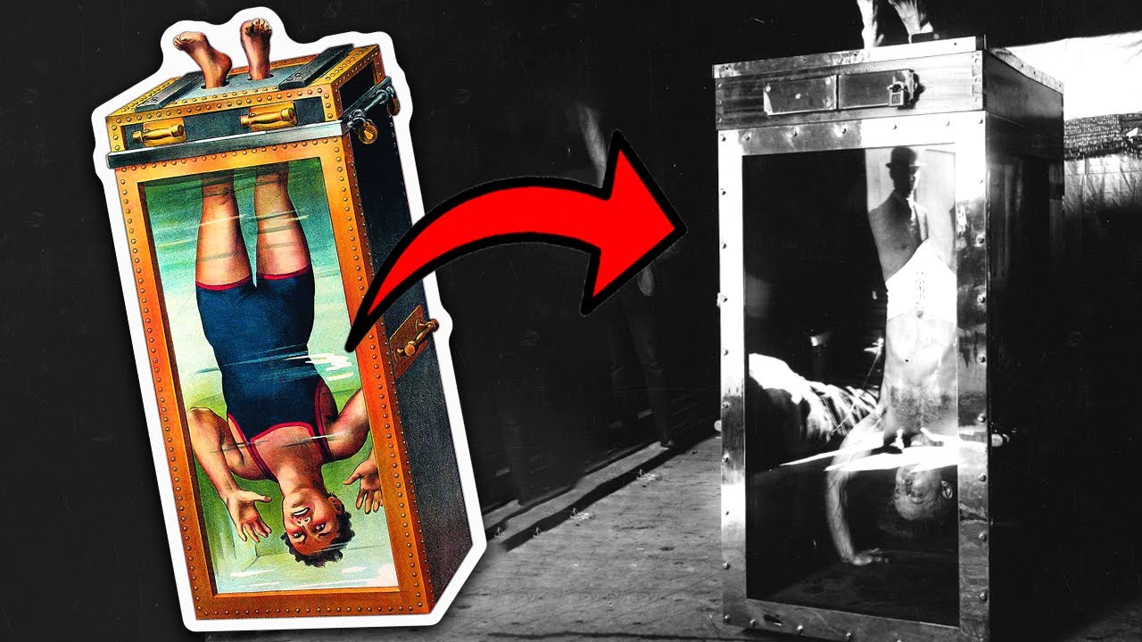Escape Houdini’s Infamous Water Torture Cell Coin - YouTube