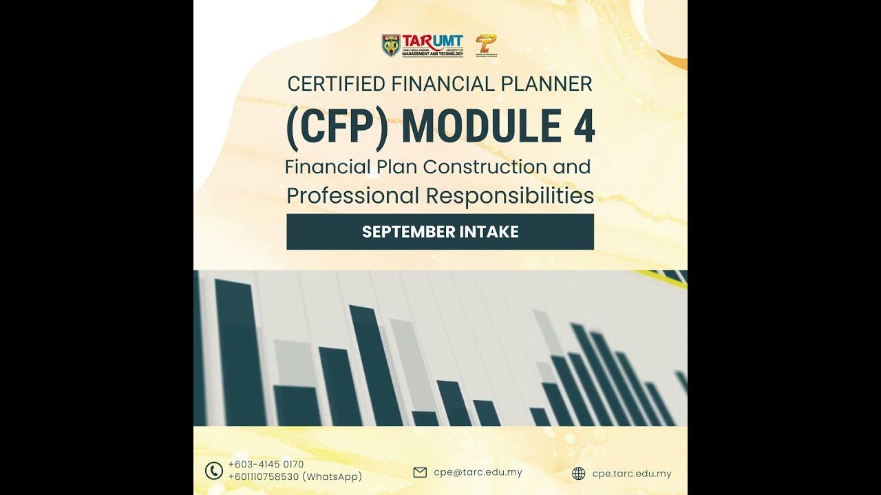 🔖 Elevate your career with the prestigious CERTIFIED FINANCIAL PLANNER (CFP) certification! 🌟 ...
