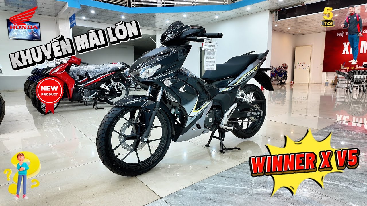 Winner X V4 2024 + KHUYẾN MÃI LỚN Winner X V5 Coming Soon 🔴 GIÁ XE MÁY ...