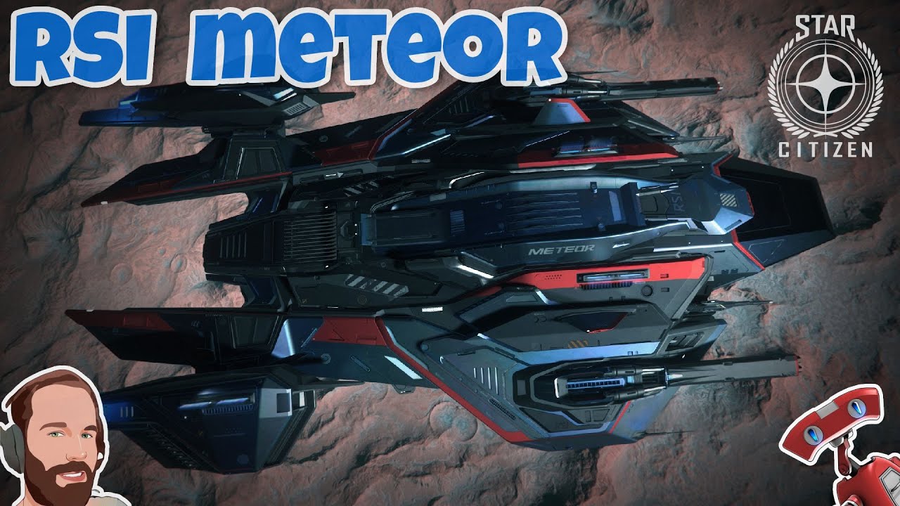 Star Citizen - Visite et Pilotage du RSI Meteor - YouTube