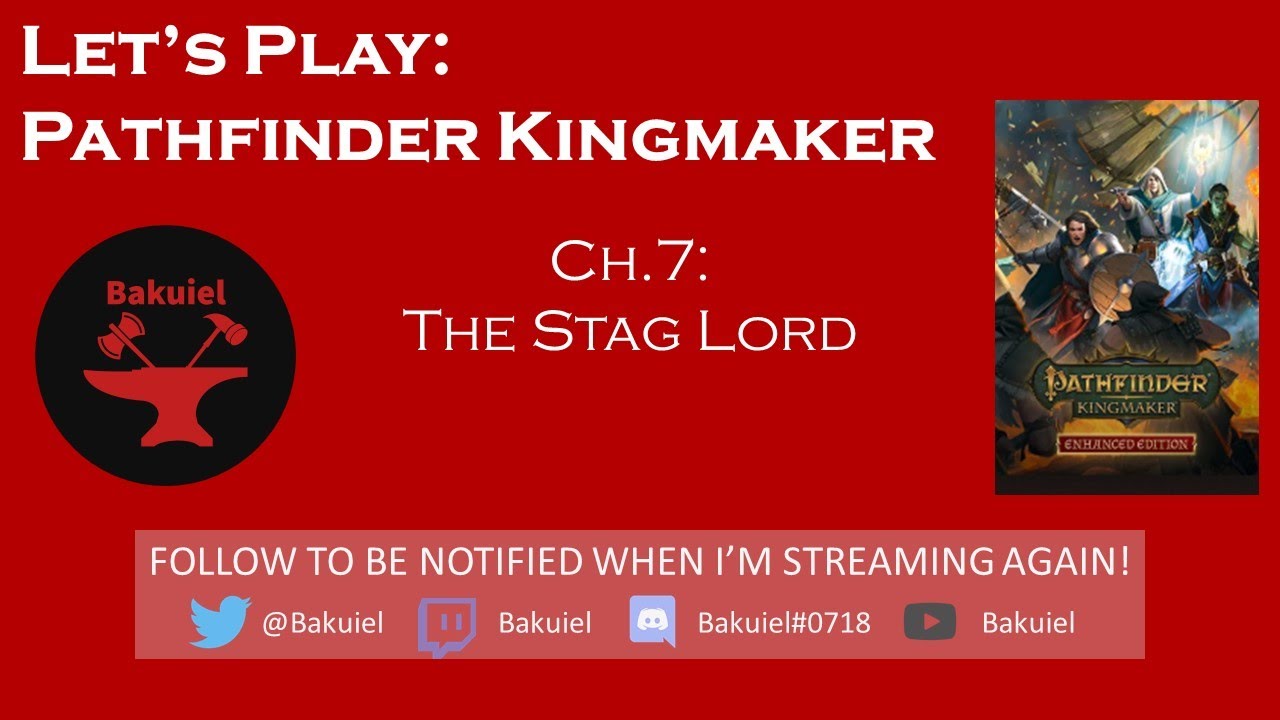 Let's Play Pathfinder Kingmaker - Ch 7. The Stag Lord - YouTube