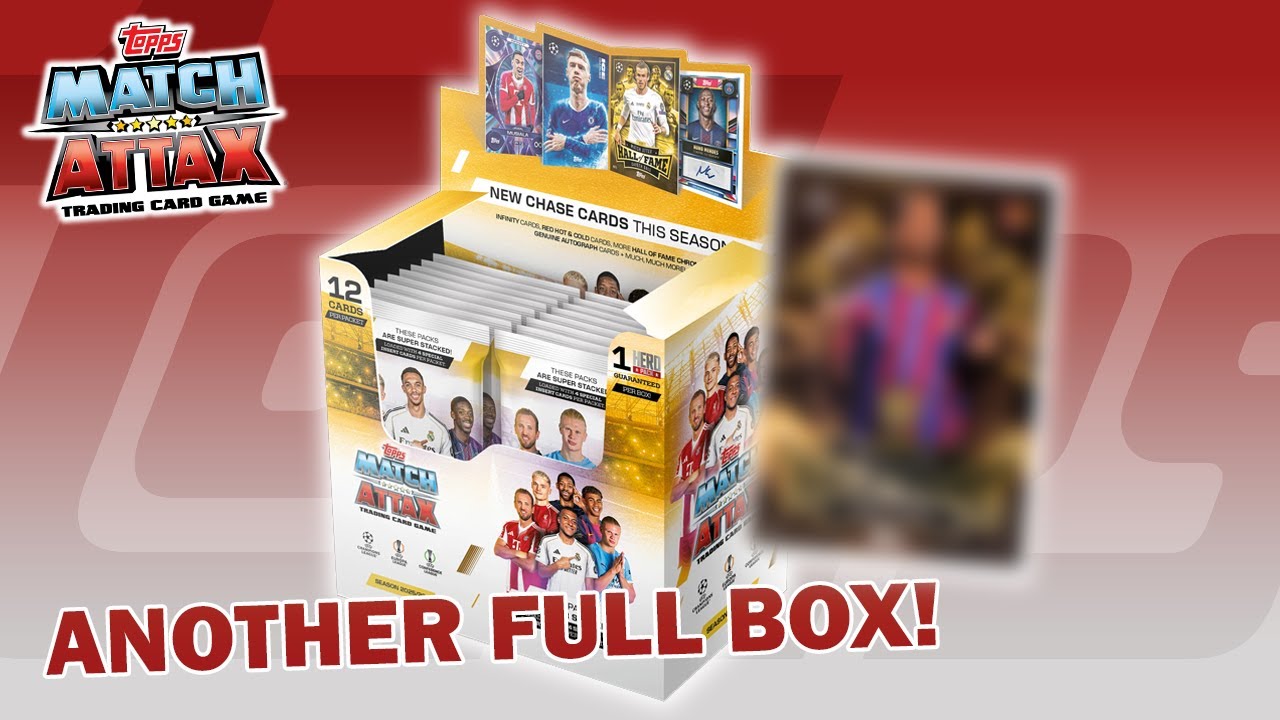 Opening another FULL BOX of Topps Match Attax 2025/26 | NEW HALL OF ...