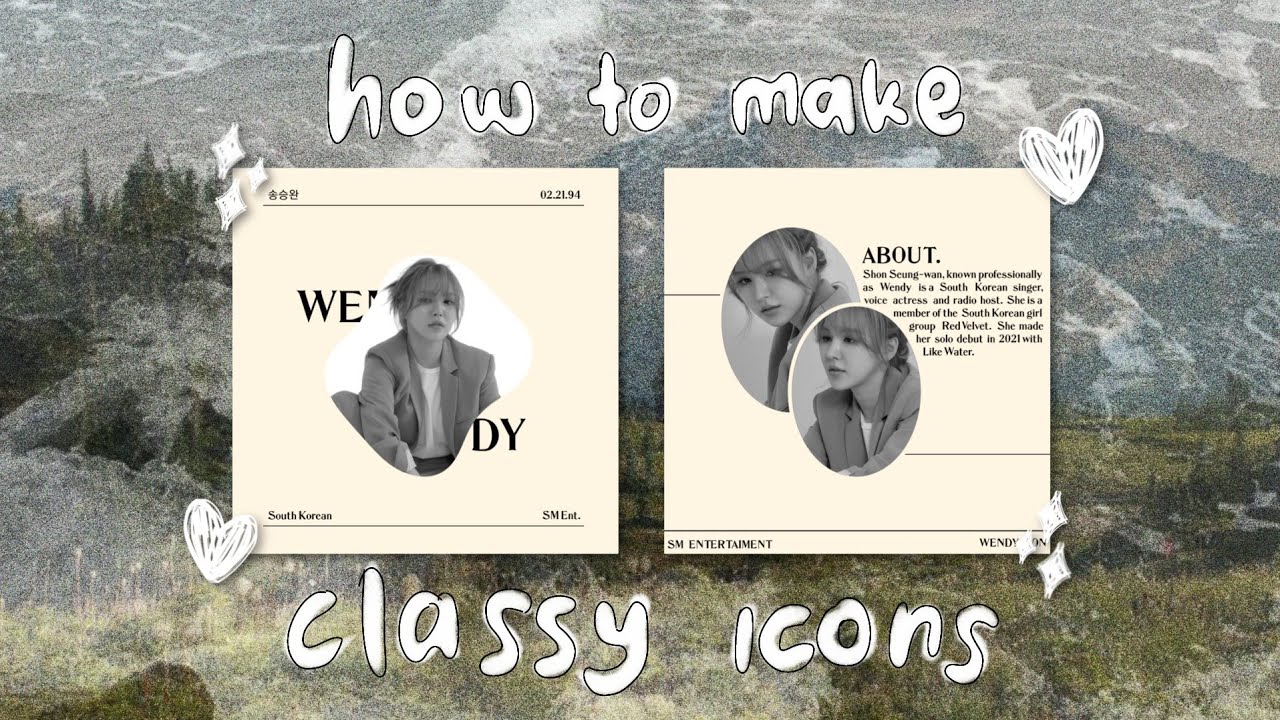how to make classy icons 𝆬 - YouTube