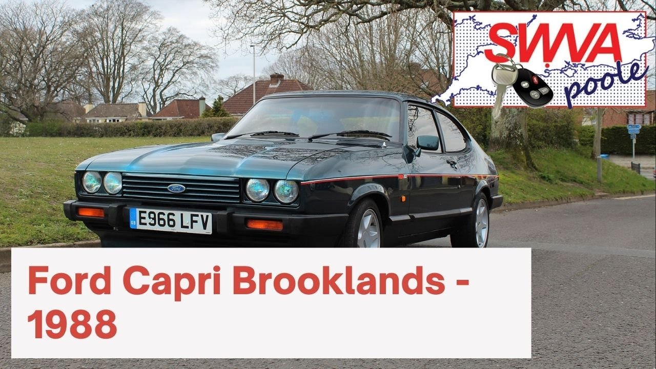 76 - Ford Capri Brooklands - YouTube
