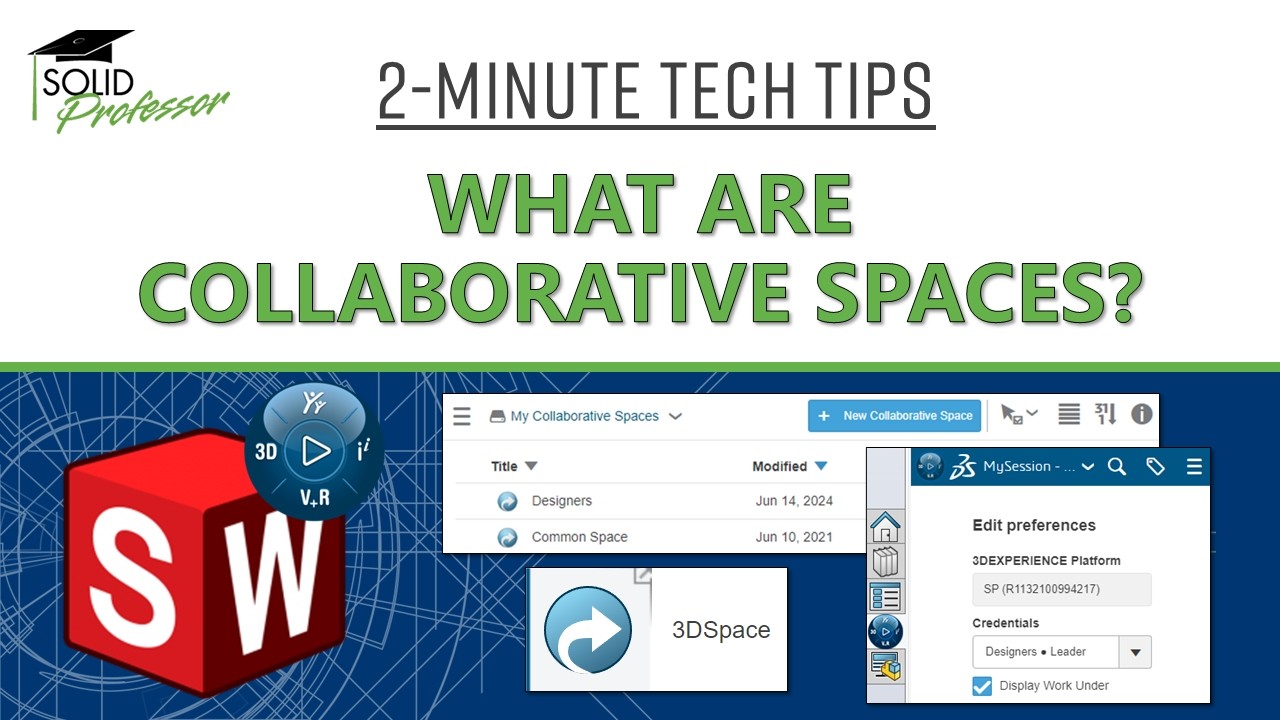 What Are Collaborative Spaces in 3DEXPERIENCE? - YouTube