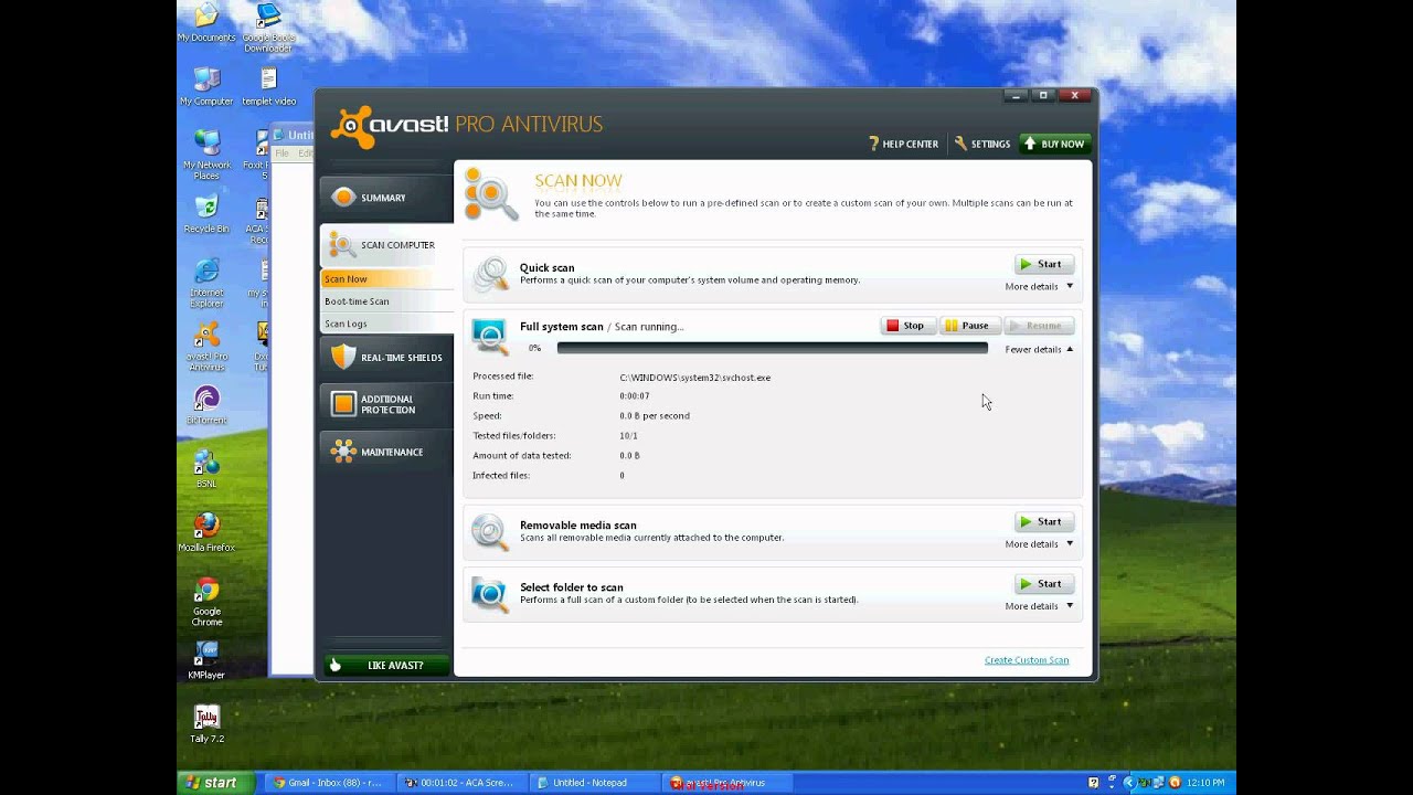 How to full complete scan on your computer latest || free tutorial ...