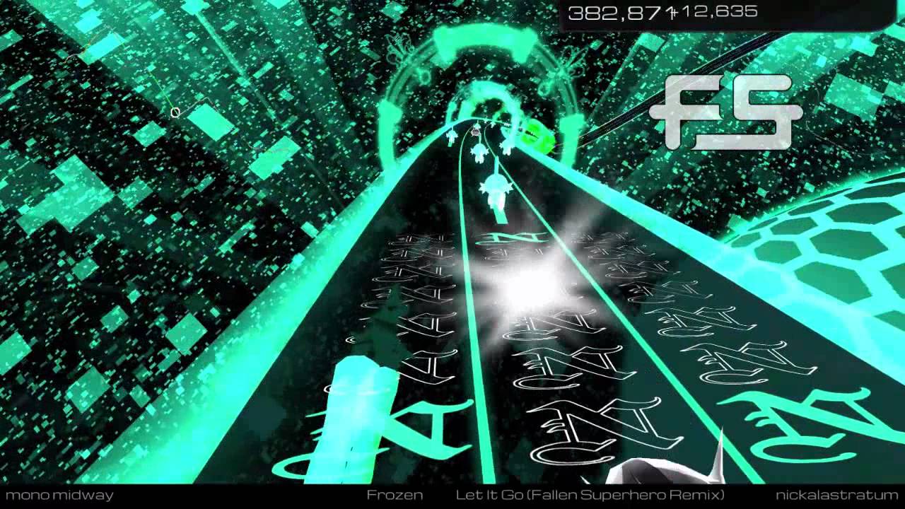 Audiosurf 2: Frozen - Let It Go (Fallen Superhero Remix) [Mono Midway ...