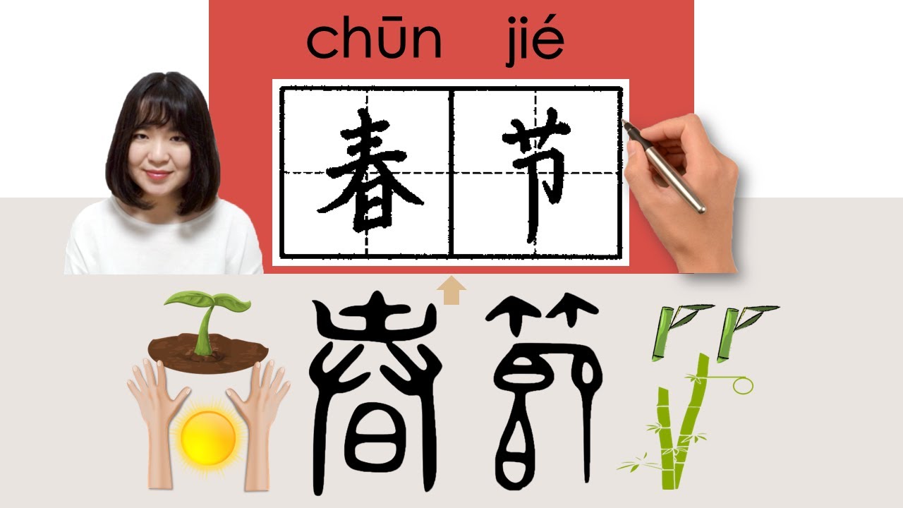 #NEW HSK2//春节/春節/chunjie_(Spring Festival)How to Pronounce/Memorize ...