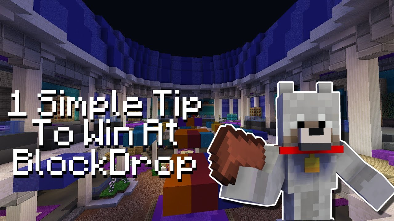 1 Simple Tip To WIN at Hive BlockDrop! (Minecraft Bedrock) - YouTube