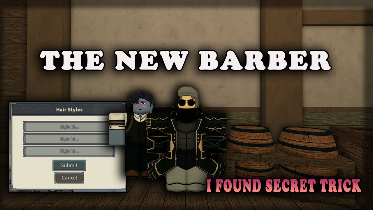 [Deepwoken] New Barber "Funny Trick" - YouTube