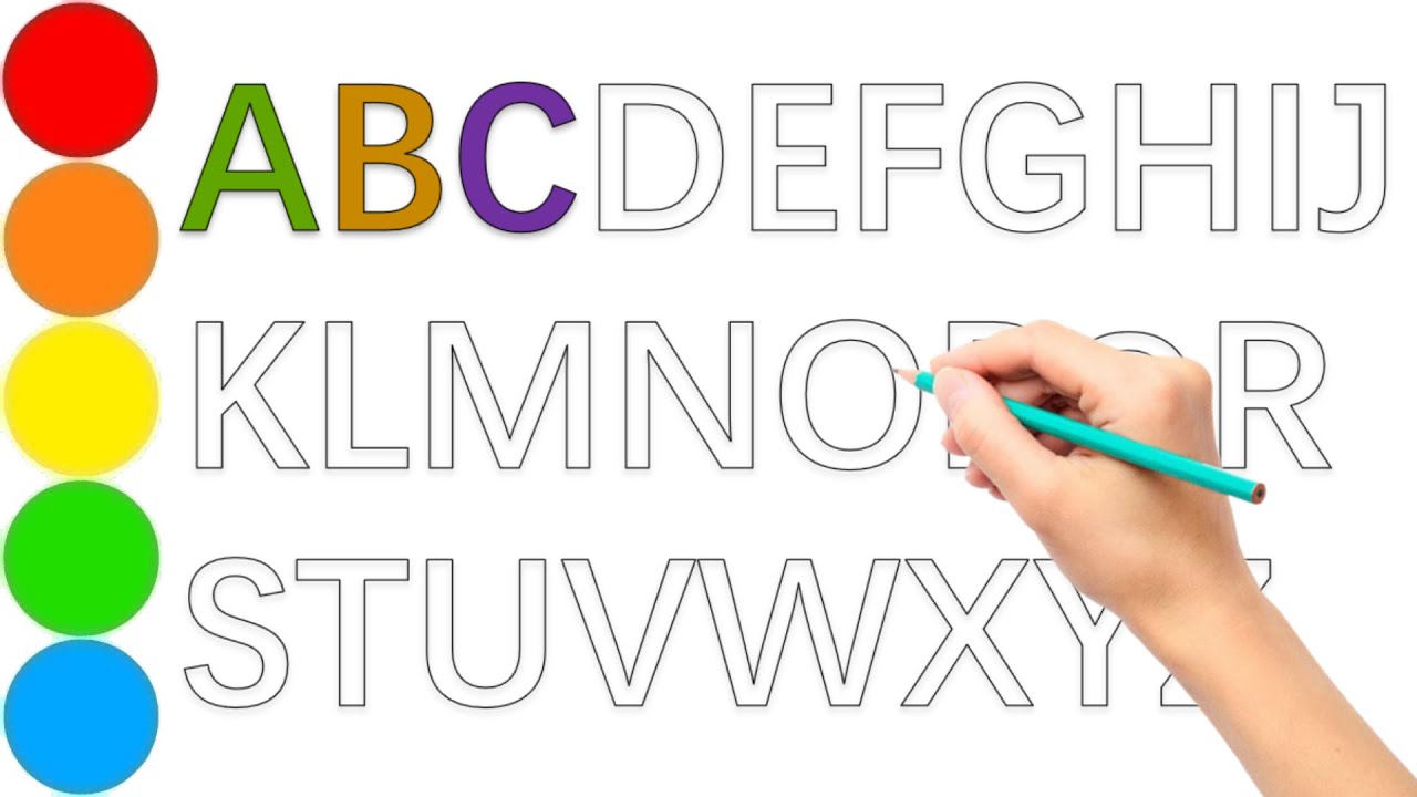 Teaching Writing ABCD for Preschool | ABCD | alphabet song | A to Z ...