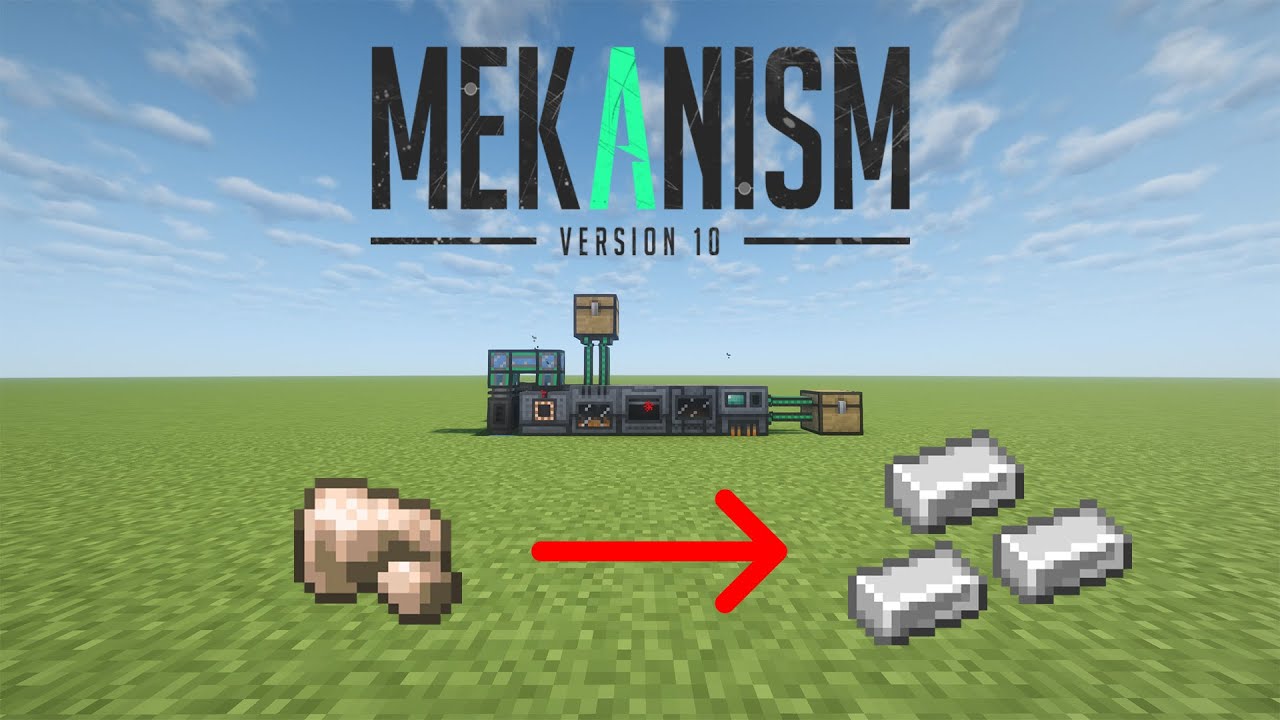 How to get 3x Ores in Mekanism (Tier 2 & Oxygen Setup) - YouTube