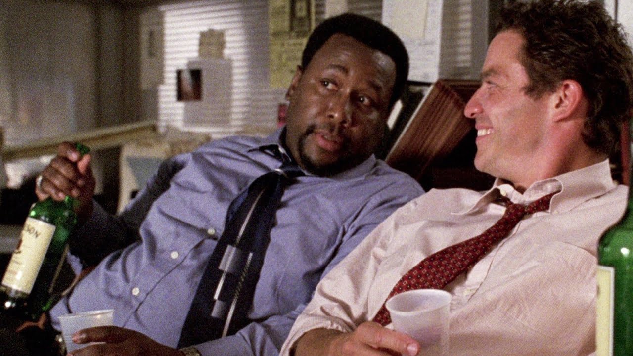 Wendell Pierce ‘Bunk’ & Dominic West ‘McNulty’ on The Wire 20th ...