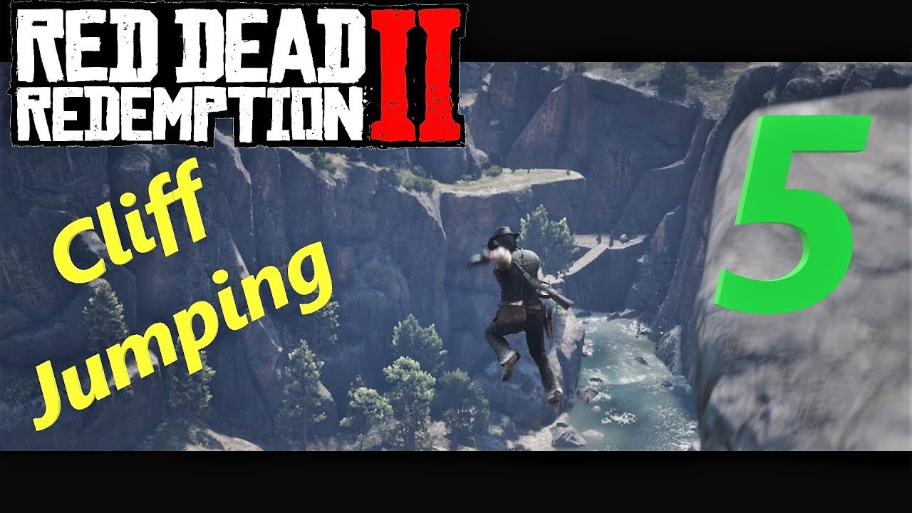 Cliff Jumping 5 (Ragdoll Showcase) - Red Dead Redemption 2 - YouTube