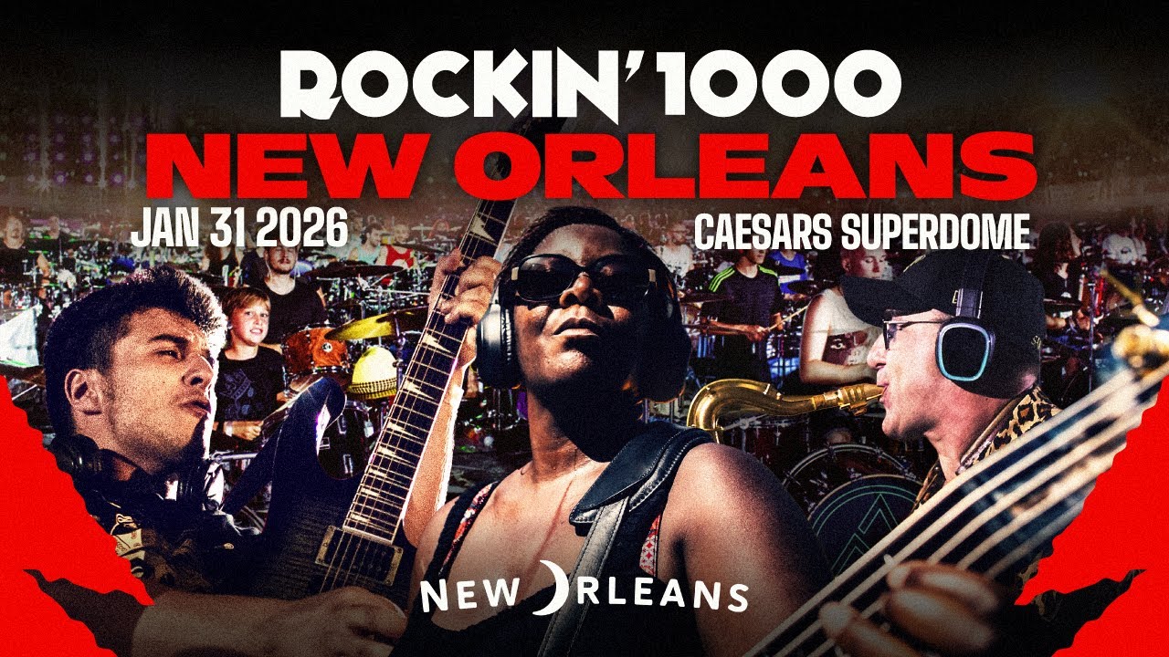 Rockin’1000 New Orleans | Caesars Superdome | Jan 31, 2026 | 1,000 ...