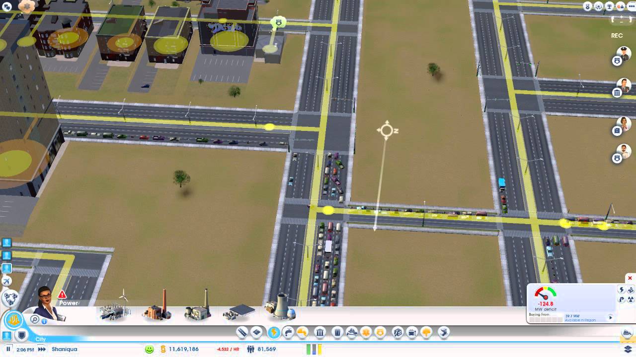 SimCity Traffic Problems: Intersection Failures - YouTube