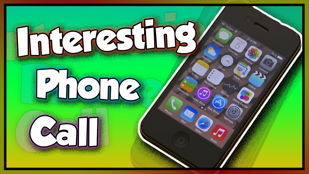 Interesting Phone Call - YouTube