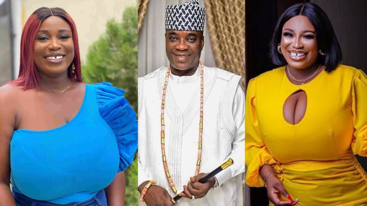 K1 DE ULTIMATE GOES FREEKY ON STAGE WITH ACTRESS DAMILOLA ONI AFTER SHAKING HER FULL ASSET FOR ...