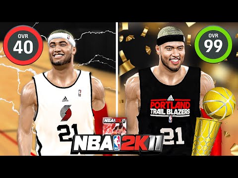 Going 40 to 99 Overall in the BEST NBA 2K MyCareer | NBA 2K11
