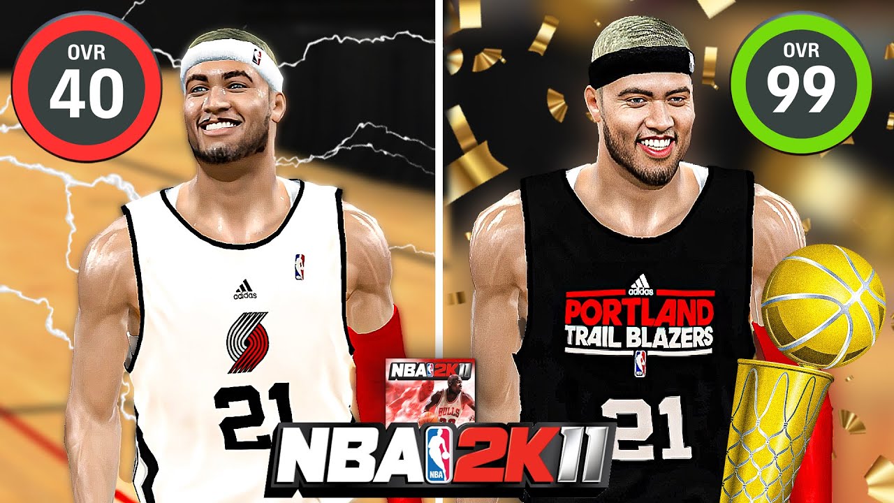 Going 40 to 99 Overall in the BEST NBA 2K MyCareer | NBA 2K11 - YouTube