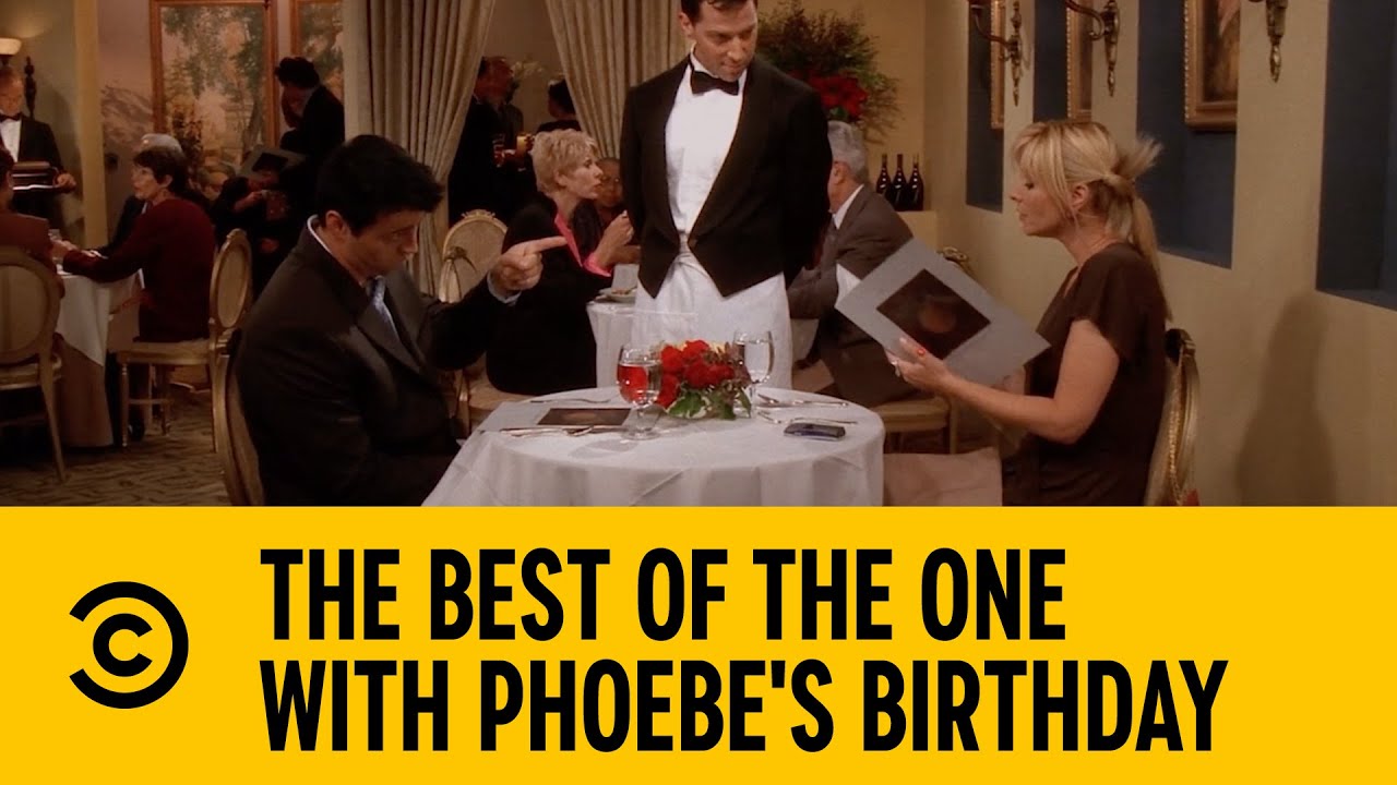 The Best Of The One With Phoebe's Birthday Dinner | Friends | Comedy Central Africa - YouTube