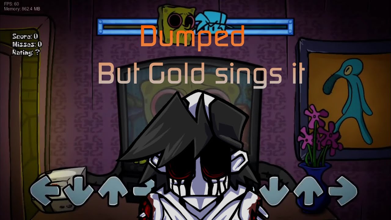 Lost (Dumped, but Gold sings it) | FNF Cover - YouTube