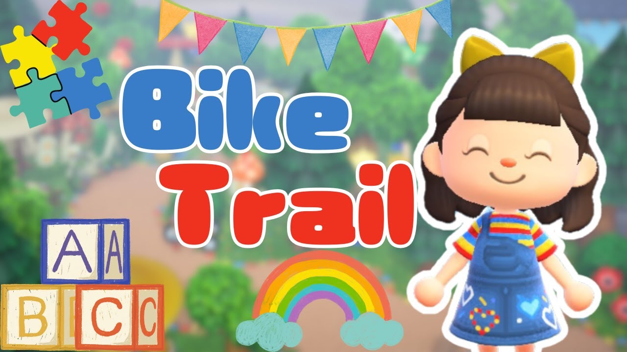 Bike Trail | Kidcore Island | Animal Crossing New Horizons | ACNH - YouTube