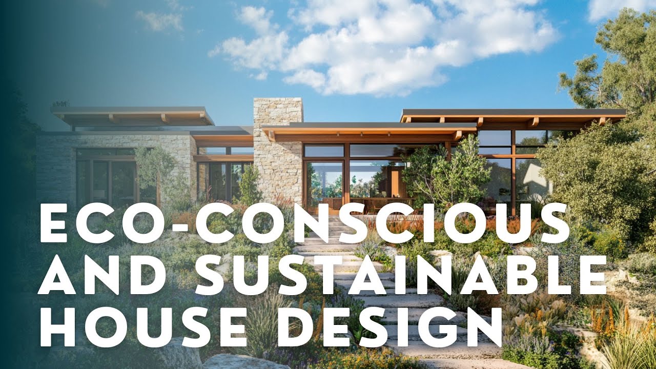 ECO-CONSCIOUS AND SUSTAINABLE HOUSE DESIGN: HARMONY WITH NATURE - YouTube