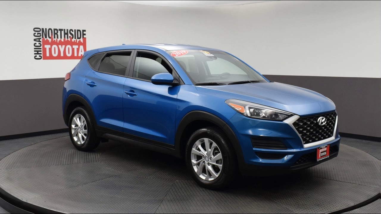 2019 Aqua Blue Hyundai Tucson Sport Utility #N22668A - YouTube