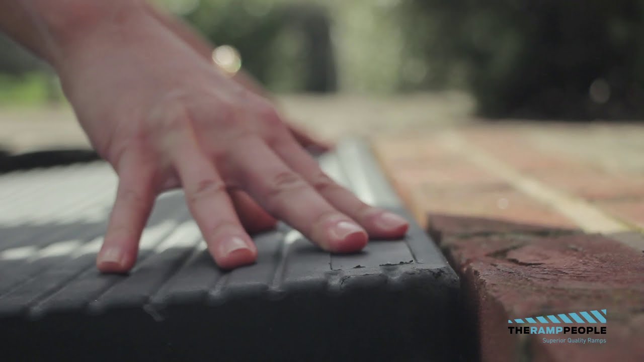 Rubber Threshold Ramps up to 70mm high Metric Rubber - YouTube