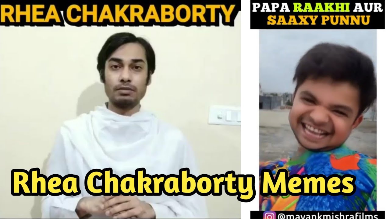 Rhea Chakraborty Memes || Trending Memes 2020 || Funny Memes Videos ...