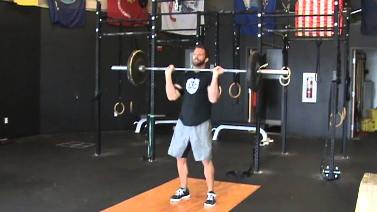 Crossfit Hang Clean Quick Demo - YouTube