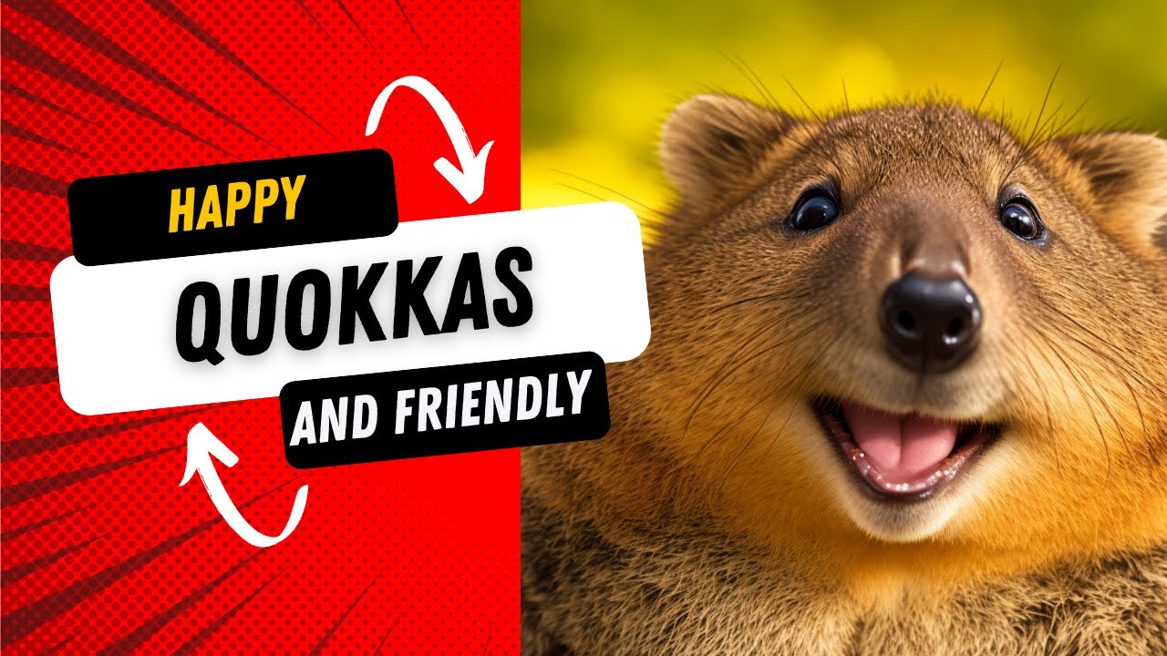 Quokkas The happiest animal on the planet | Discovering the Enchanting ...