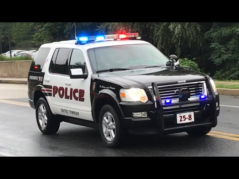 Exeter Towship Police Department Car 25-8 Responding W/ Hi-Lo siren ...