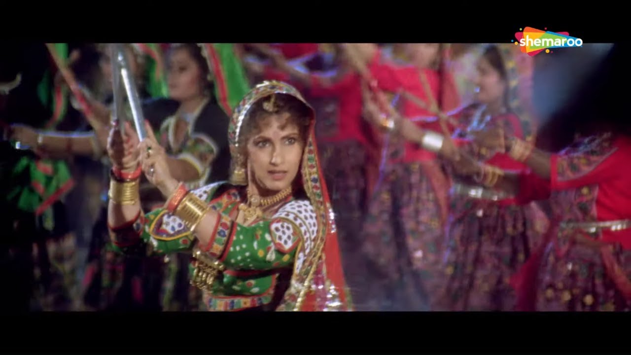 Jai Ambe Jagdambe Maa | Dimple Kapadia | Superthit Song from Krantiveer ...