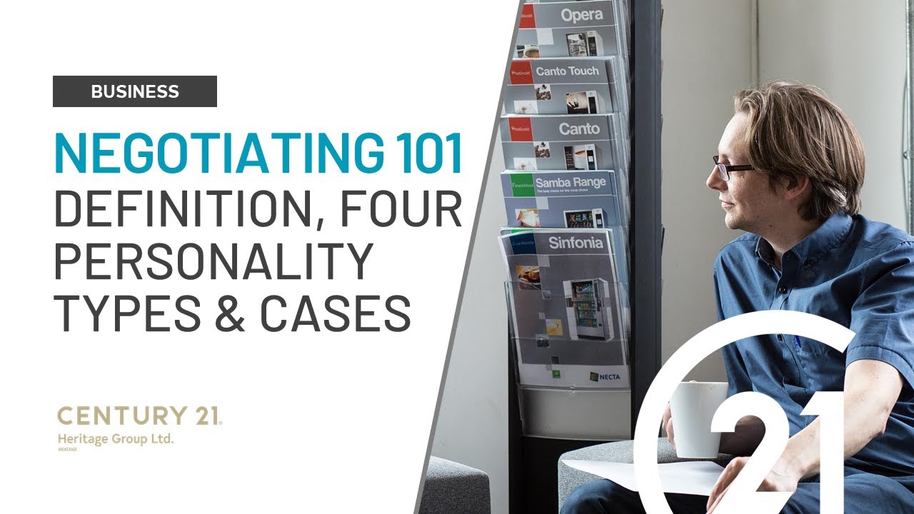 Negotiating 101: Negotiation and Objection, Four Personality Types and ...