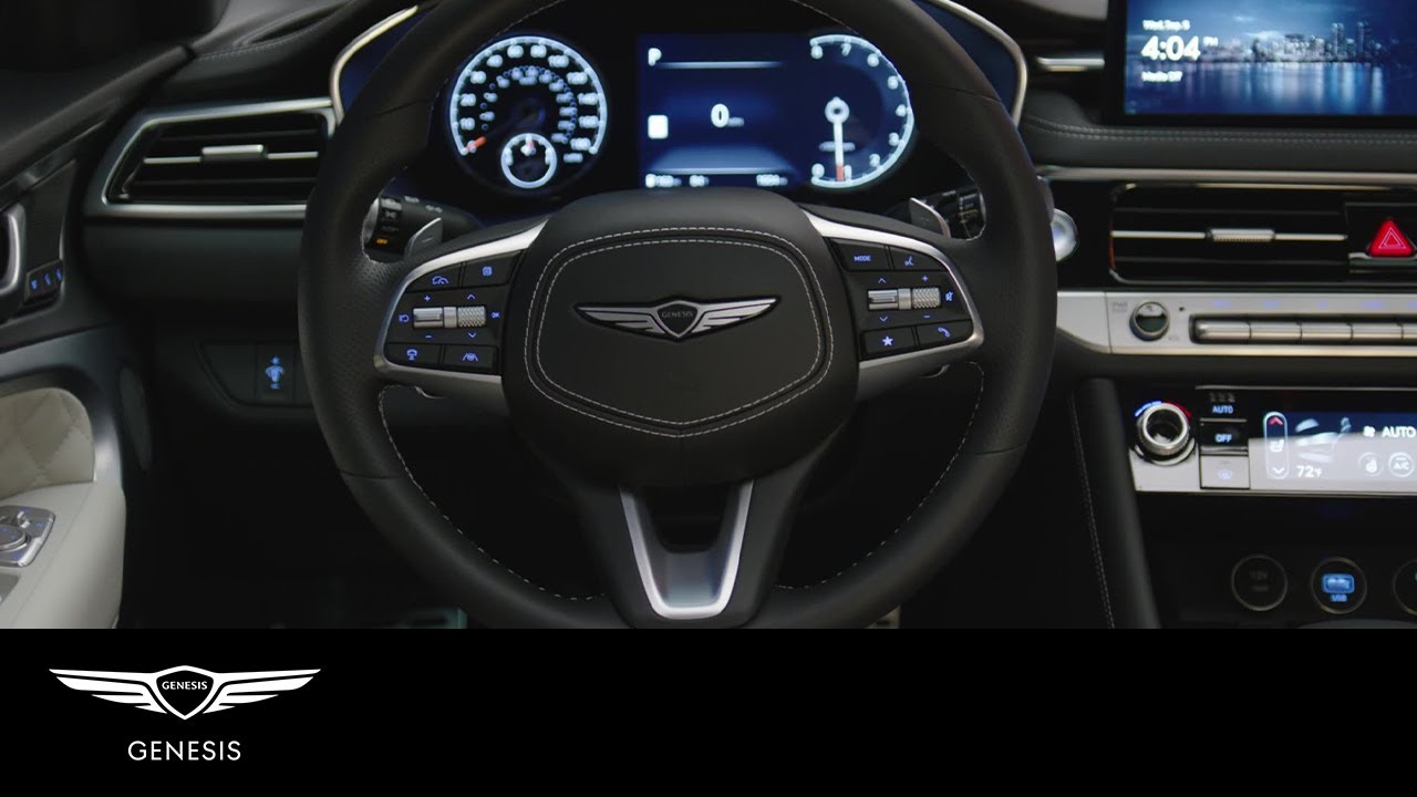 How to Use Steering Wheel Controls | 2024 G70 | How-To| Genesis USA ...