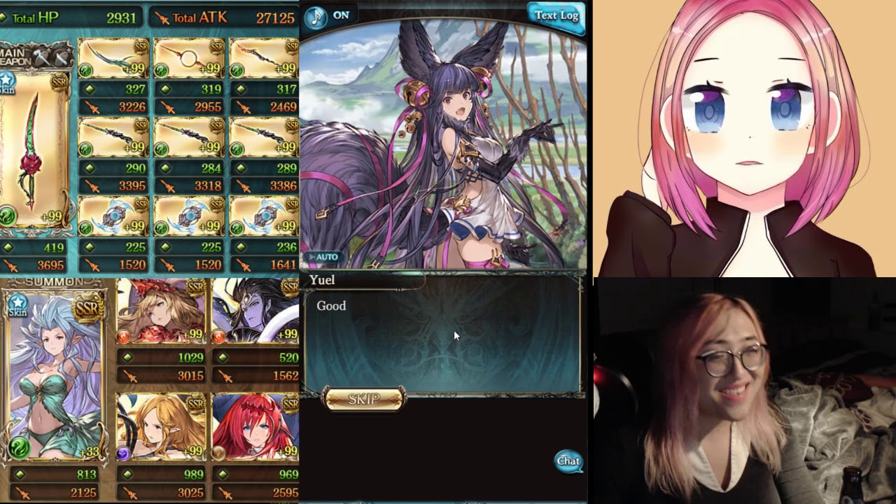 Granblue Fantasy - Swimsuit/Summer Yuel's Fate Episodes - YouTube
