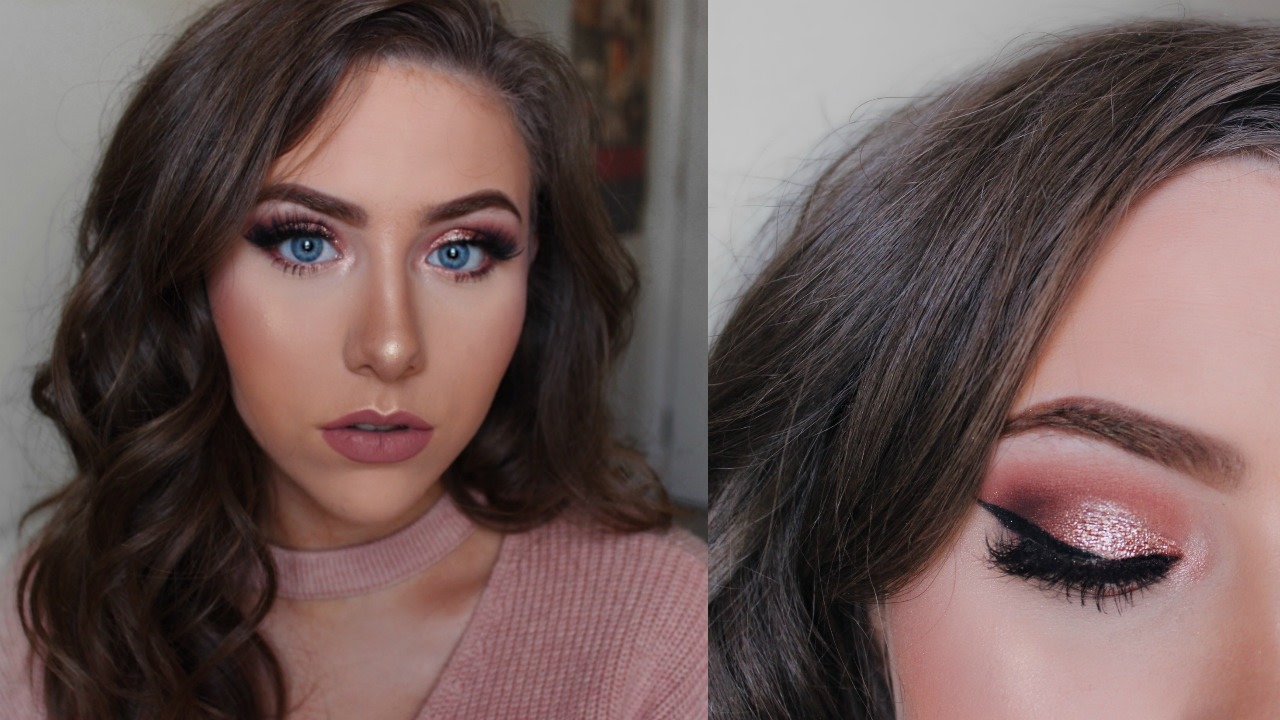 Soft Glam Valentine's Day Makeup Tutorial - YouTube