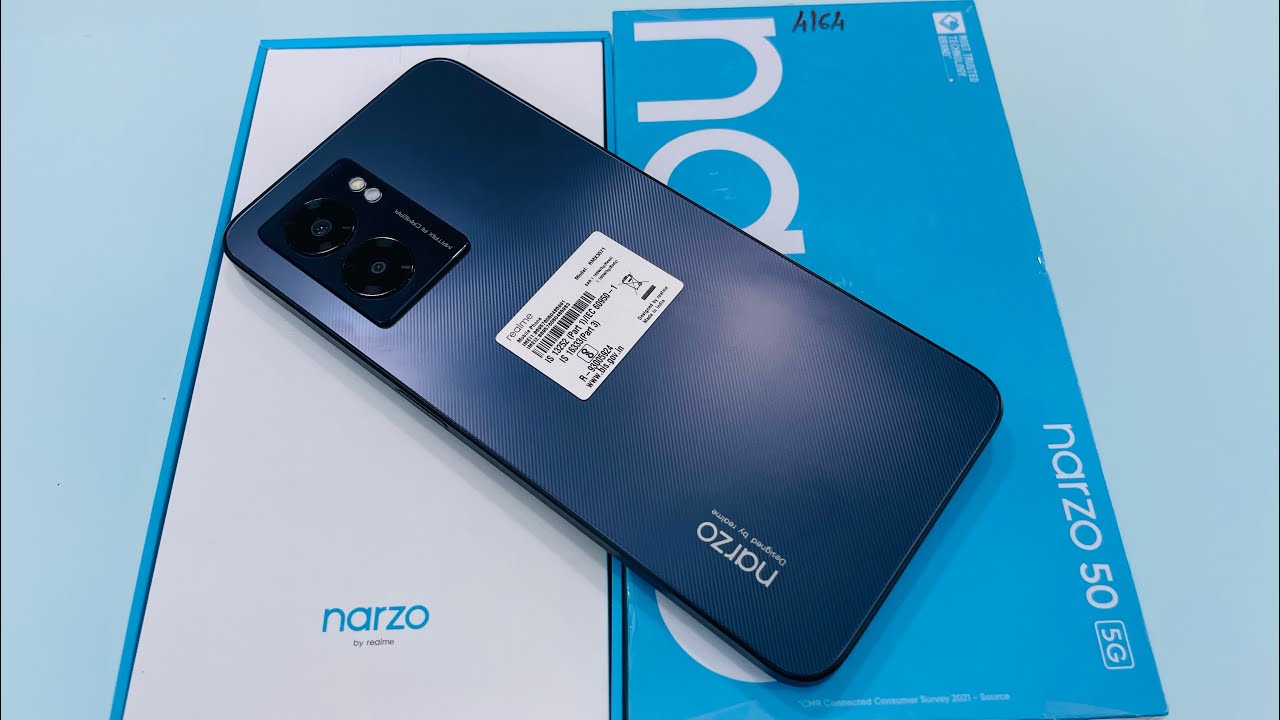 Realme Narzo 50 5G Unboxing, First Look & Review 🔥!! Realme Narzo 50 5G ...