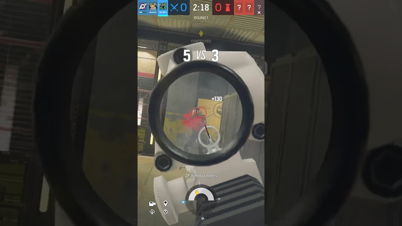 How champions enter as amaru on rainbow six siege - YouTube