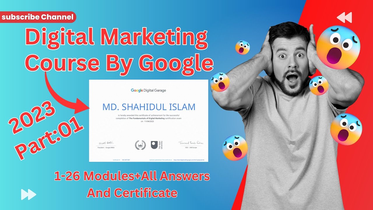 How I Scored 100 In Google Digital Marketing Course Module 1 To 26 Answers 2023 YouTube how-i-scored-100-in-google-digital-marketing-course-module-1-to-26-answers-2023-youtube
