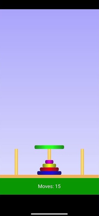 Tower of hanoi with 5 disks(Data structure) - YouTube