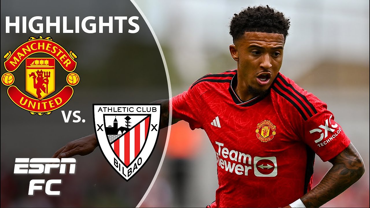 Manchester United vs. Athletic Club | Full Game Highlights | ESPN FC ...