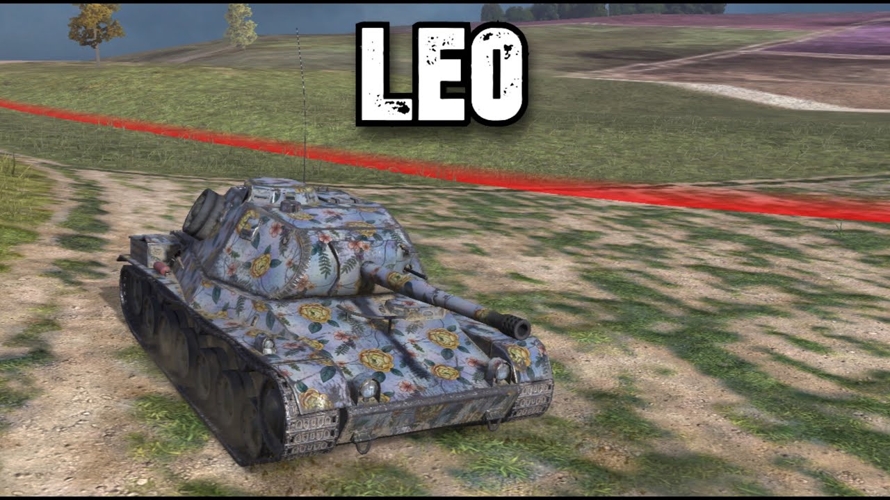 World of Tanks Blitz: Leo 2,297 Damage Dealt - YouTube